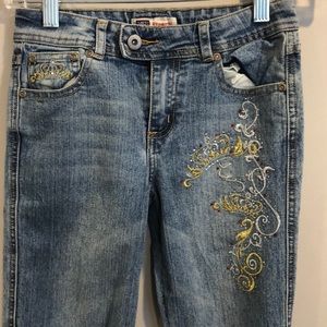 Faded Glory | Bottoms | Faded Glory Stretch Light Wash Flare Jeans Sz 8 ...